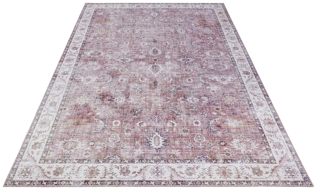 Nouristan - Hanse Home koberce Kusový koberec Asmar 104007 Raspberry/Red - 200x290 cm