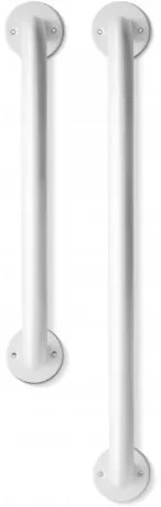 HOPA - Madlo rovné - 38 cm, Komaxit - bílé OLBM38B