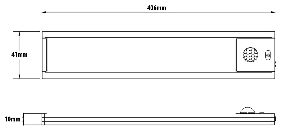 VELAMP Dobíjecí LED světlo LT040 se senzorem pohybu