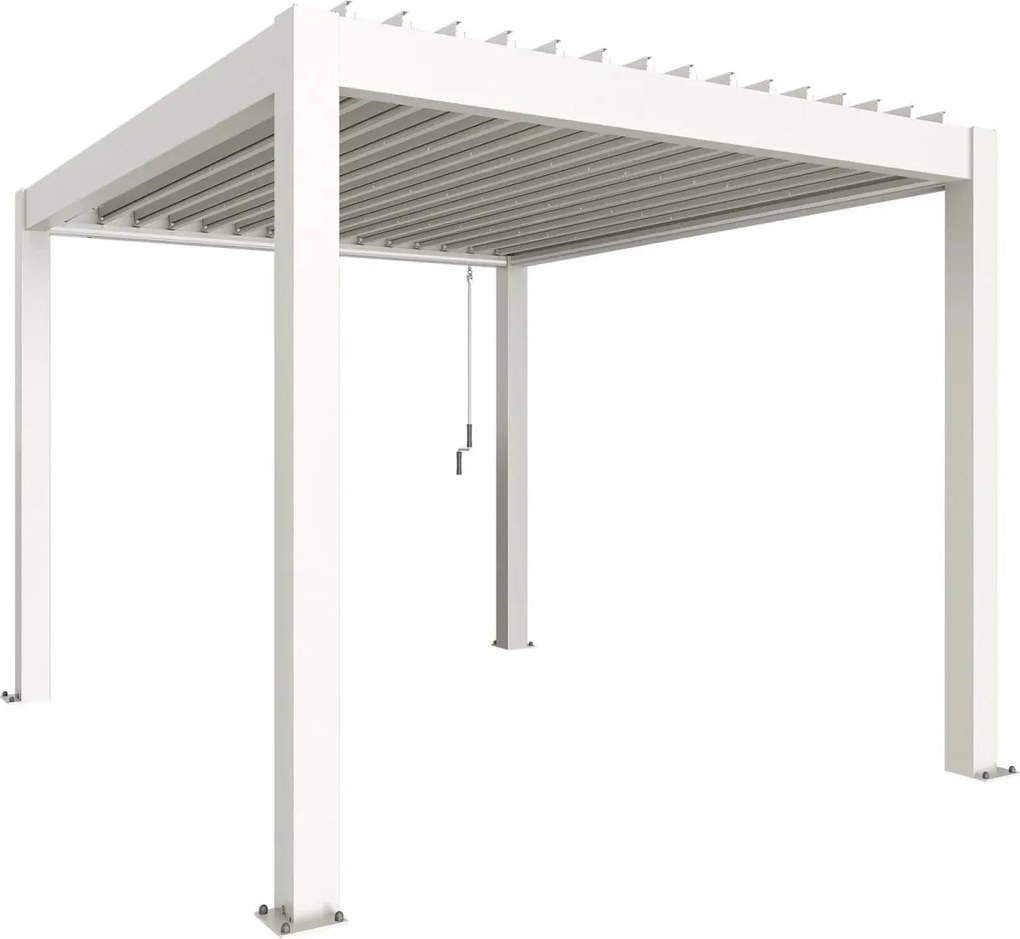 Biohort Pergola 3 x 3,5 bílá 312 x 367,5 cm