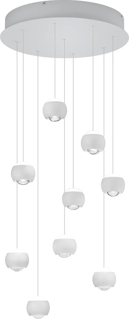 XXXLutz ZÁVĚSNÉ LED SVÍTIDLO, 54/200 cm Musterring - Závěsná světla - 004102109601