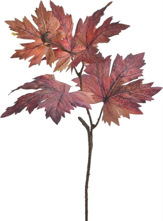 Podzimní zápich Červené listy 63 cm