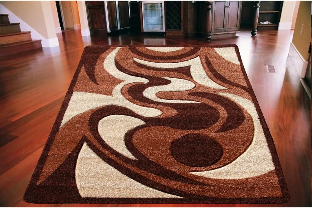 Kusový koberec Lana hnědý, Velikosti 120x170cm