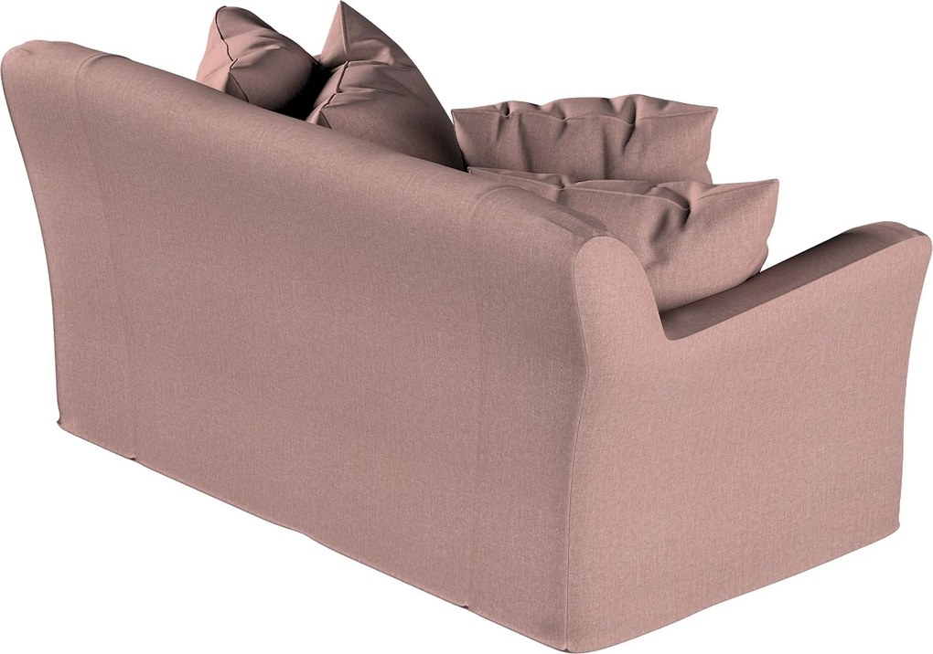 Potah na pohovku IKEA Tomelilla 2-místná nerozkládací barva růžová látka pletený vzor