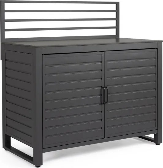 BIZZOTTO Modul zahradní kuchyňské linky ANIA antracit 120x62 cm 0790375