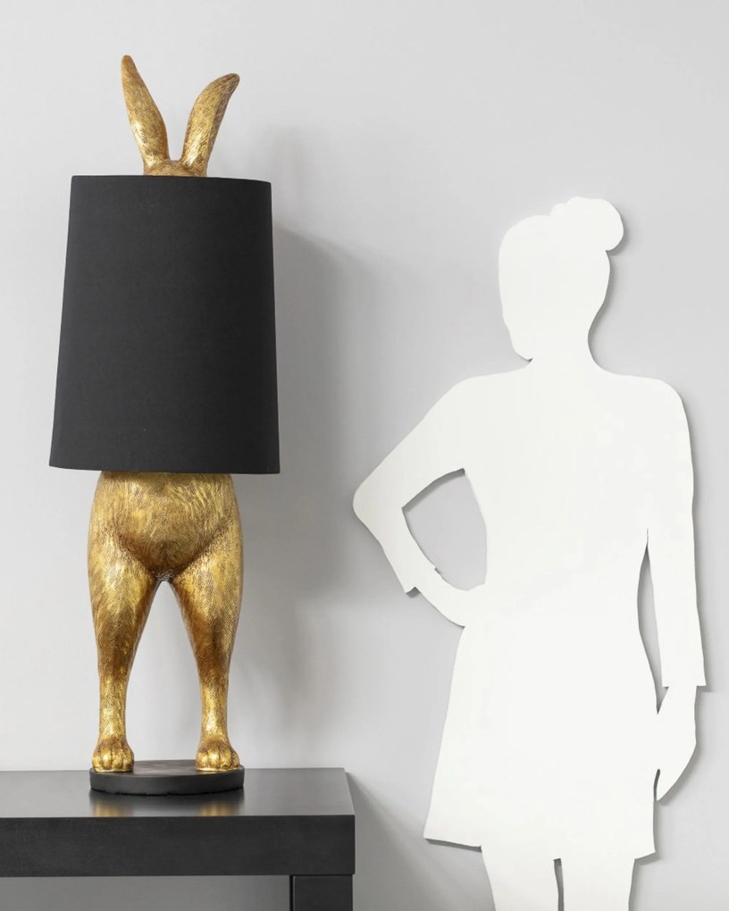 Stojací lampa Gold Rabbit výška 117cm