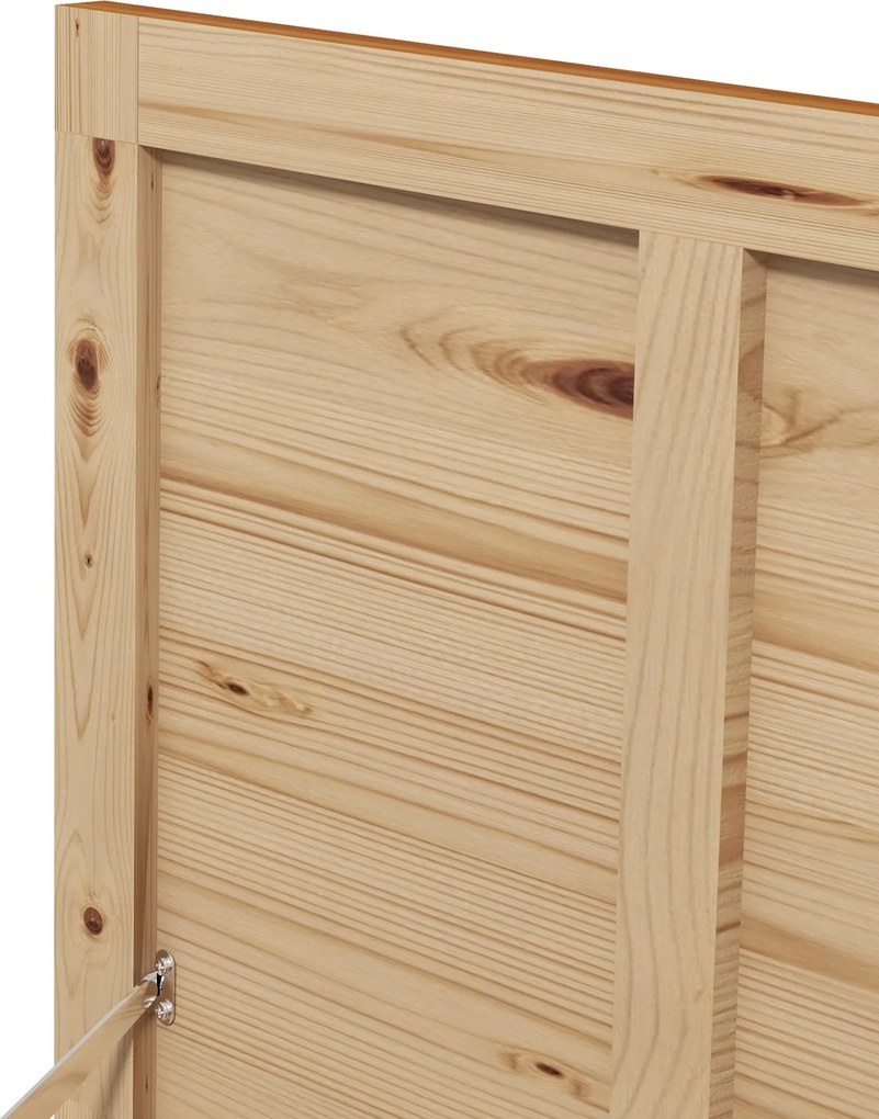 Outsunny Zahradní Úložný Box 176L z Dřeva s Úchyty, rozměry 130L x 50W x 45H cm | Aosom