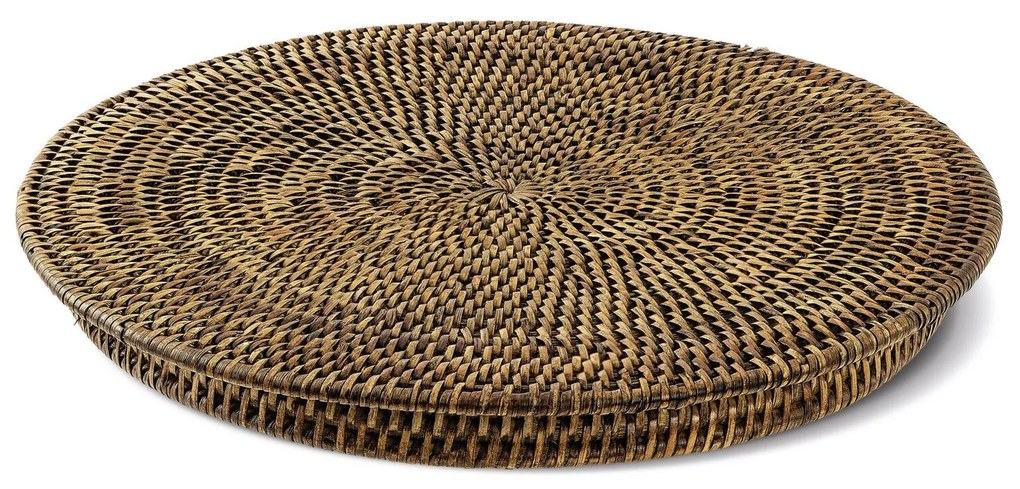 Sambonet Ratanový podnos na koláč, kolekce Radici, Ø 33,5 cm, medově hnědá 58230-32