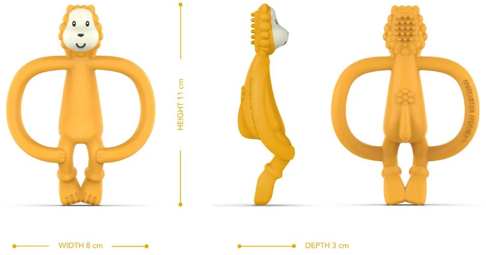Matchstick Monkey Senzorická sada s kousátkem Lion
