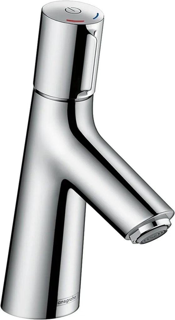 Hansgrohe Talis Select S, umyvadlová baterie 80 s výpustí, ovládání tlačítkem, chromová, 72040000