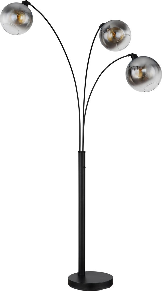 XXXLutz STOJACÍ LAMPA, 105/160/200 cm Globo - Online Only svítidla - 007326114001