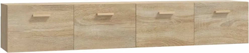 Nástěnné skříňky 2 ks dub sonoma 100x36,5x35cm kompozitní dřevo 3115662