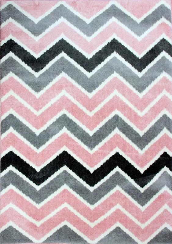 Makro Abra Kusový koberec  SLIM 7660 růžový 70 x 140
