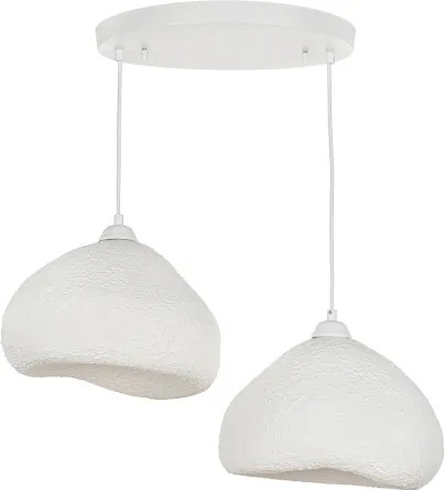 Brilagi - Lustr na lanku WABI SABI 2xE27/40W/230V pr. 45 cm bílá