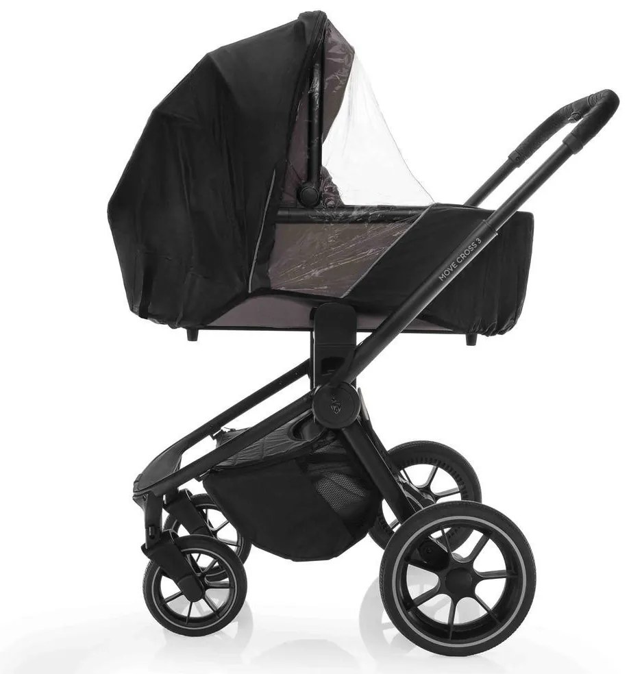 Zopa Pláštěnka na kočárek univerzální exclusive Black
