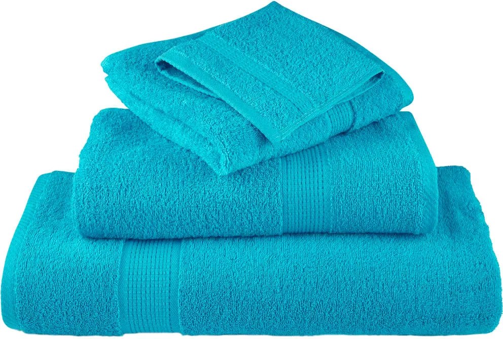 Prémiové mycí utěrky SOLUND 10 ks tyrkysové 30x30 cm 600 g/m² 137445