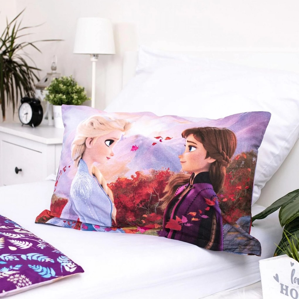 Dětské ložní povlečení bavlněné Frozen Baby rozměr: 135x100 + 40x60, Zapínání: Zip