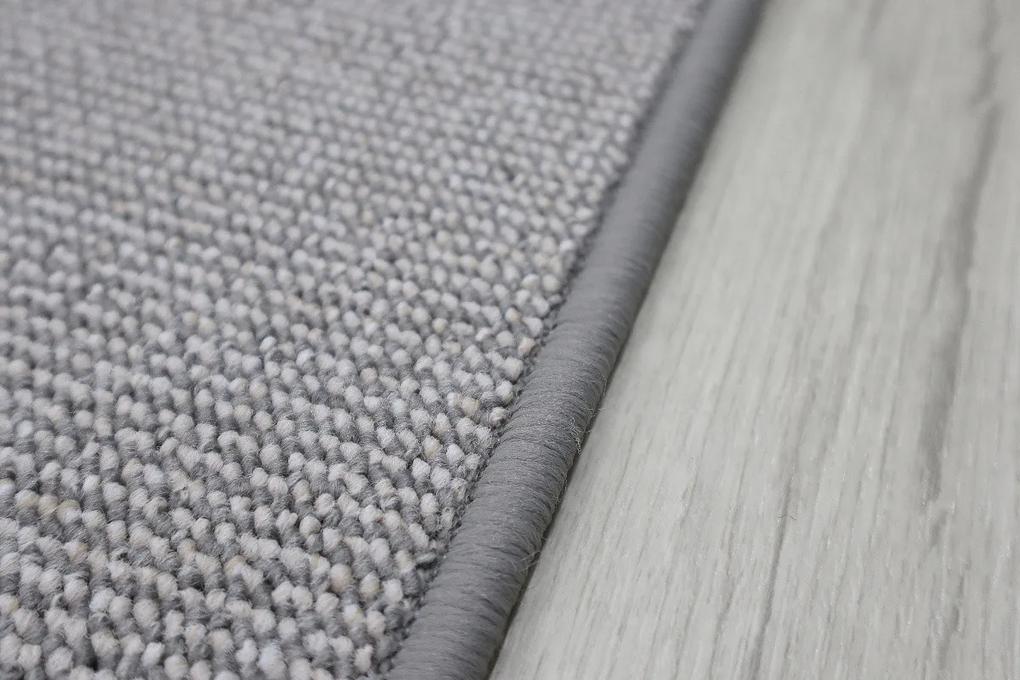 Vopi koberce Kusový koberec Porto šedý - 60x110 cm