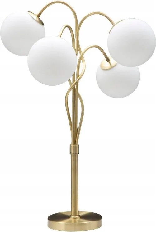 Stolní lampa se 4 koulemi, výš. 74 cm