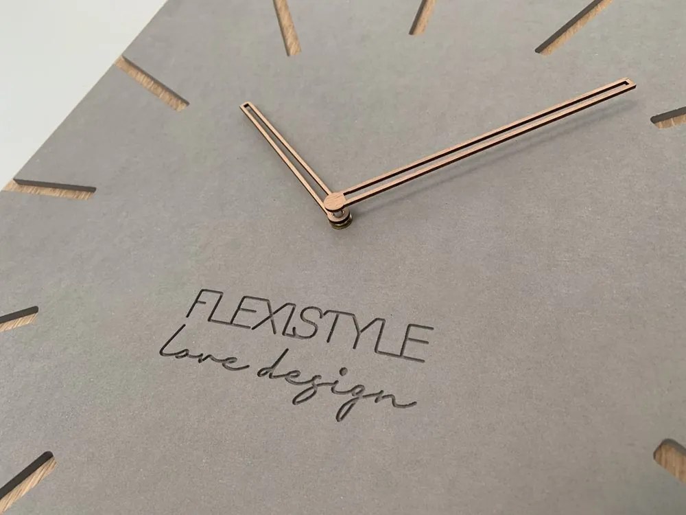 Flexistyle z119 - nástěnné hodiny s rozměrem 50 cm