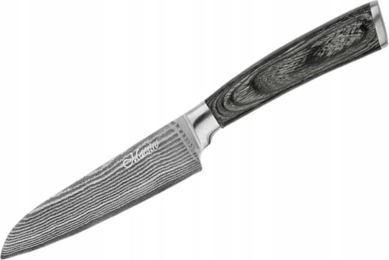 Japonský nůž Santoku 5' Ocel Damascénská MR-1482