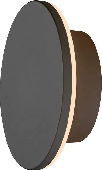 LA 1007911 D-RING S nástěnné svítidlo, fáze, 2700/3000K, fáze, IP65, černá - BIG WHITE (SLV)
