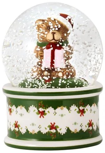 Villeroy & Boch Christmas Toys sněžítko s medvídkem, 9 cm 14-8327-6695