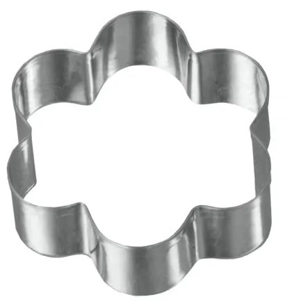 Sada 6 vykrajovátek z nerezové oceli Metaltex Cookie Cutters