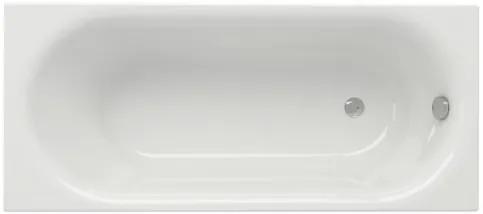 Cersanit Octavia, akrylátová vana 170x70cm + nožičky, bílá, S301-253