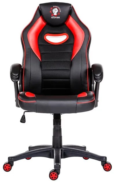 Herní židle Antares RAPTOR — černá/červená