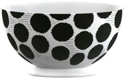Creative Tops Porcelánová miska Black Spot-14x14x9cm