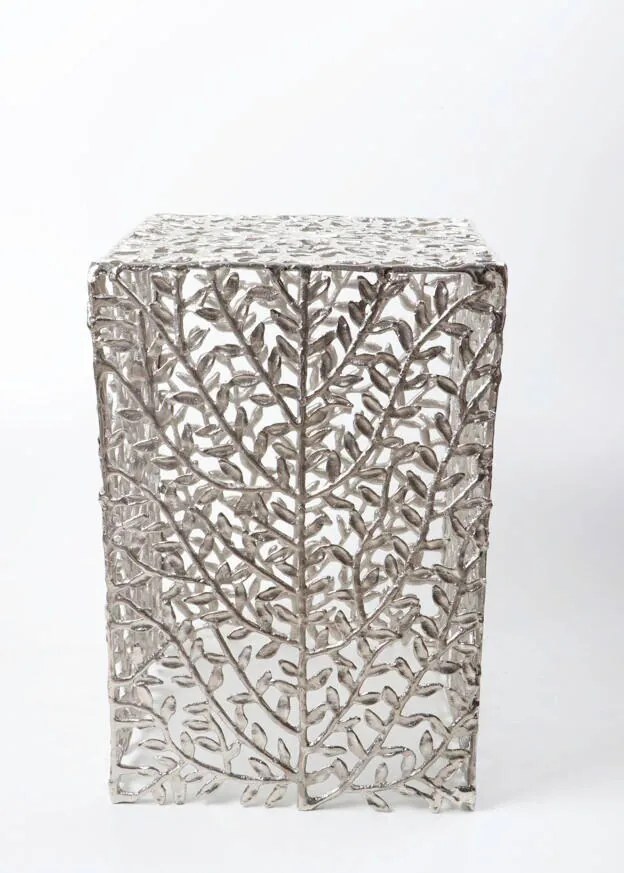 XXXLutz TABURET, kov, 33/49/33 cm Ambia Home - Taburety - 0068330170