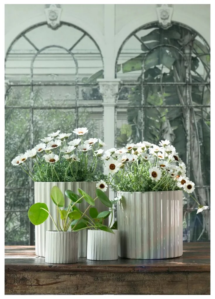 Květináč Simone White 16 cm Wikholm Form