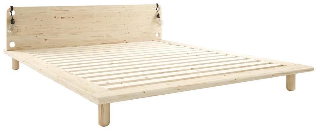 OnaDnes -20% Dřevěná dvoulůžková postel Karup Design Peek 180 x 200 cm