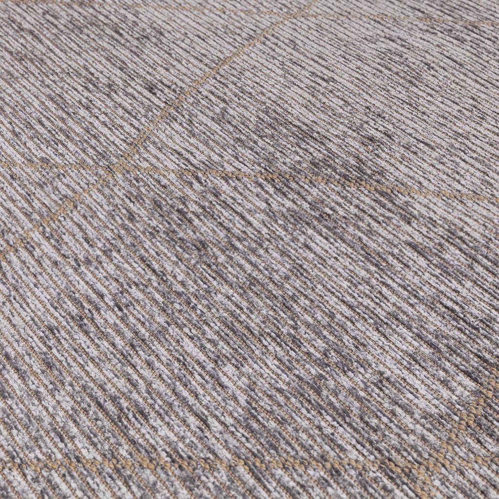 Tribeca Design Kusový koberec Fugali Steel Rozměry: 160x230 cm