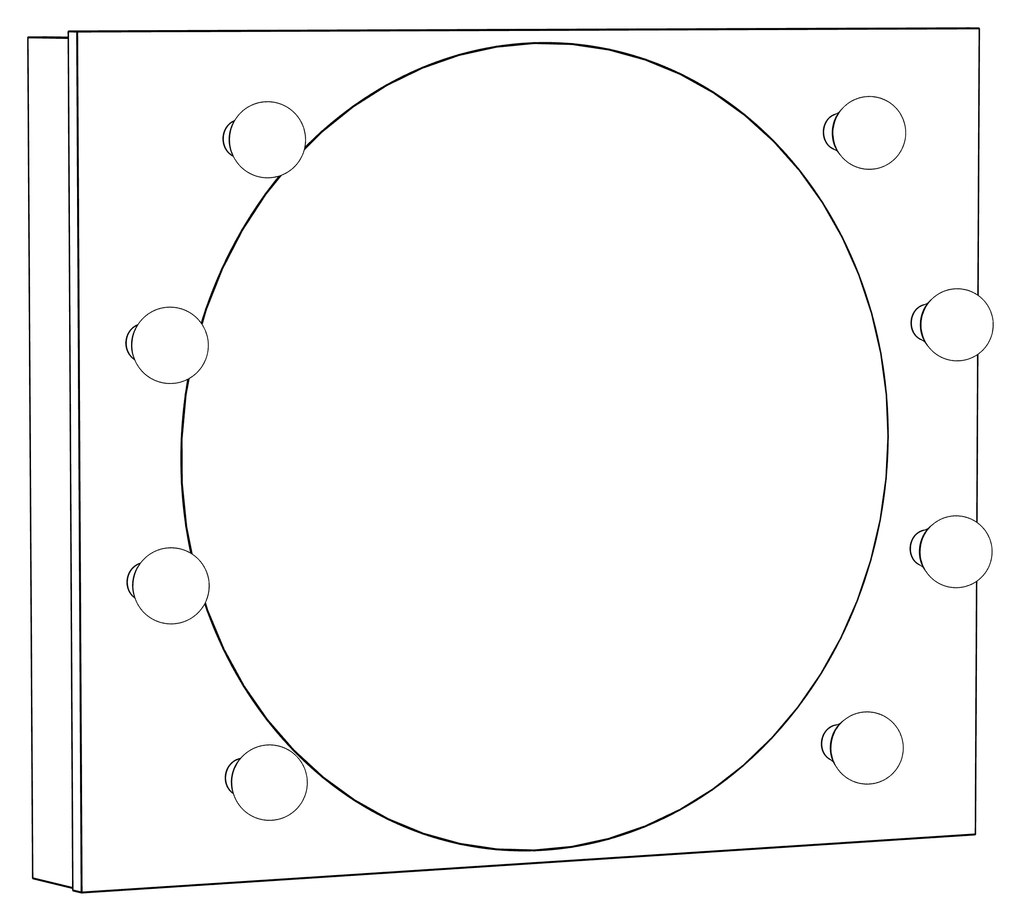 Toaletní stolek Lavinia Fontana