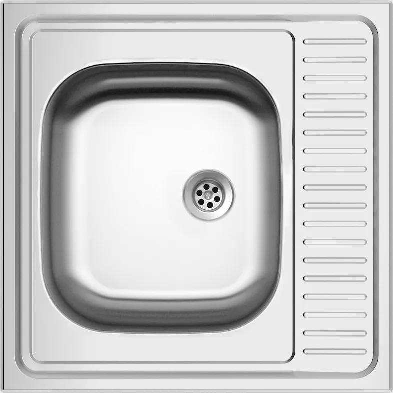 Dřez nerezový Sinks CLP-D 600 M 0,5mm matný