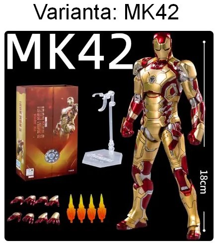 Akční figurky Marvel - Iron Man Varianta: MK42