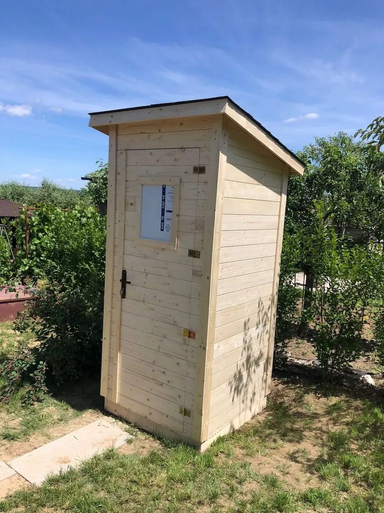 nejzahradnidomek.cz - MINI Zahradní domek na nářadí - Premium, barva natur, (1,2 × 1,2 m), D_MINI2