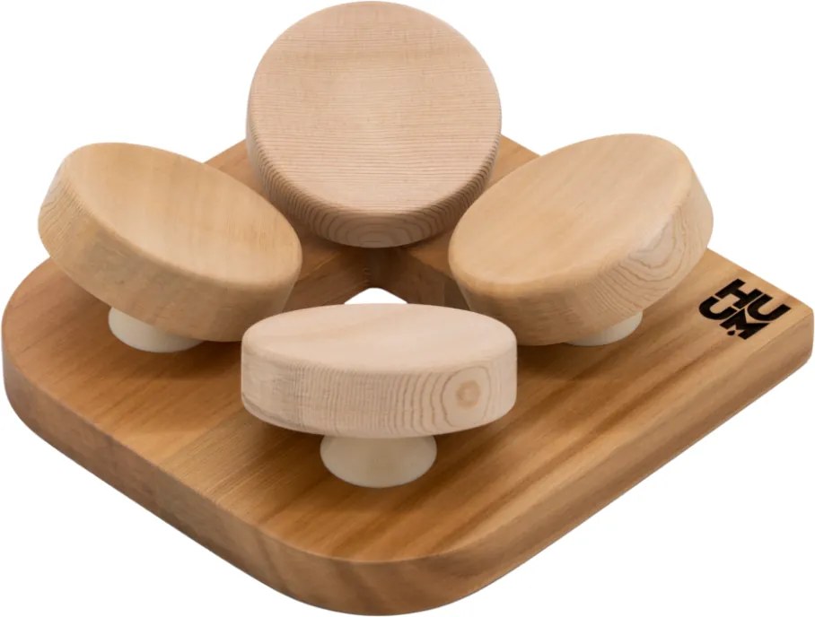 HUUM OU ergonomický podhlavník do sauny TASA Brown