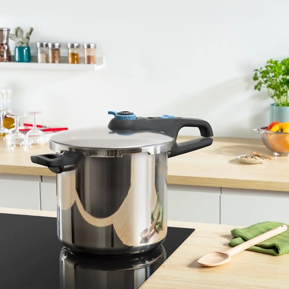 Tlakový nerezový hrnec 8 l Secure Trendy – Tefal