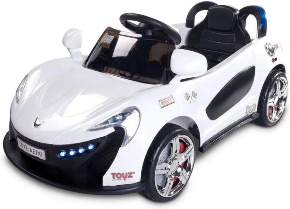 Elektrické autíčko Toyz  Aero - 2 motory a 2 rychlosti bílé