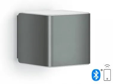 Steinel Venkovní nástěnné svítidlo L 840 SC se senzorem a bluetooth Barva: Stříbrná, Senzor pohybu, Bluetooth: se senzotem pohybu a s Bluetooth