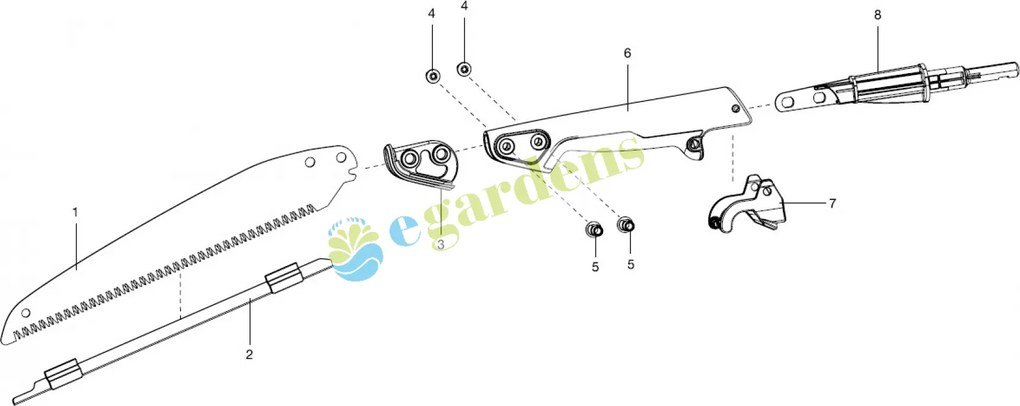 Gardena cs-zahradní pilka 300PP 8737-20