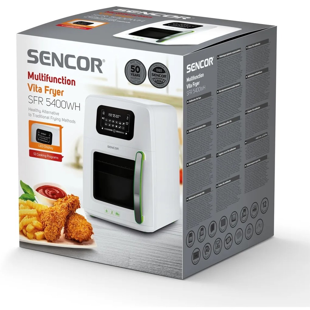 Horkovzdušná fritéza Sencor SFR 5400WH