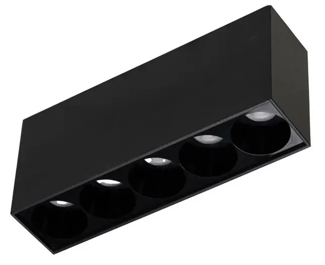 Minimalistické podhledové svítidlo Tetris 13 5W CCT černá
