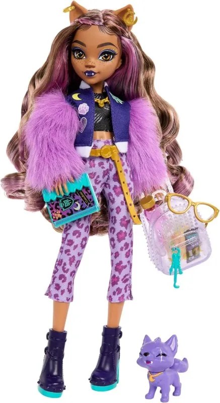 Panenka monster high příšerka monsterka - clawdeen