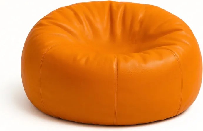 Sedací vak koule oranžová EMI