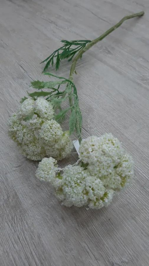 Umělá květina Asa Selection Řebříček bílý 52 cm