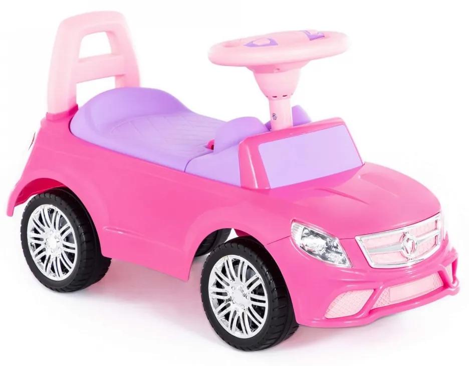 MULTISTORE Dětské odrážedlo SuperCar Drive Ladies růžové/fialové